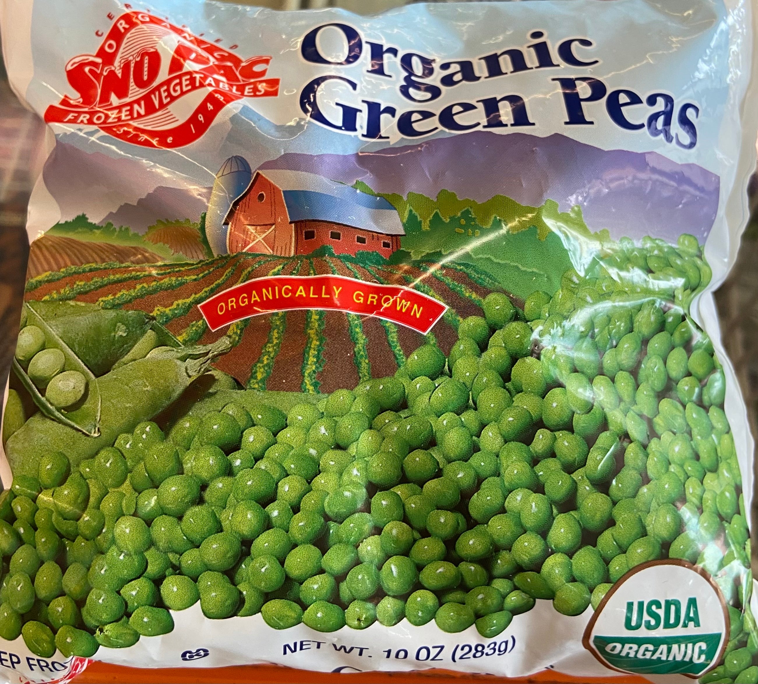 Frozen Peas, Organic Green, SnoPac – The Downtown Farm Stand
